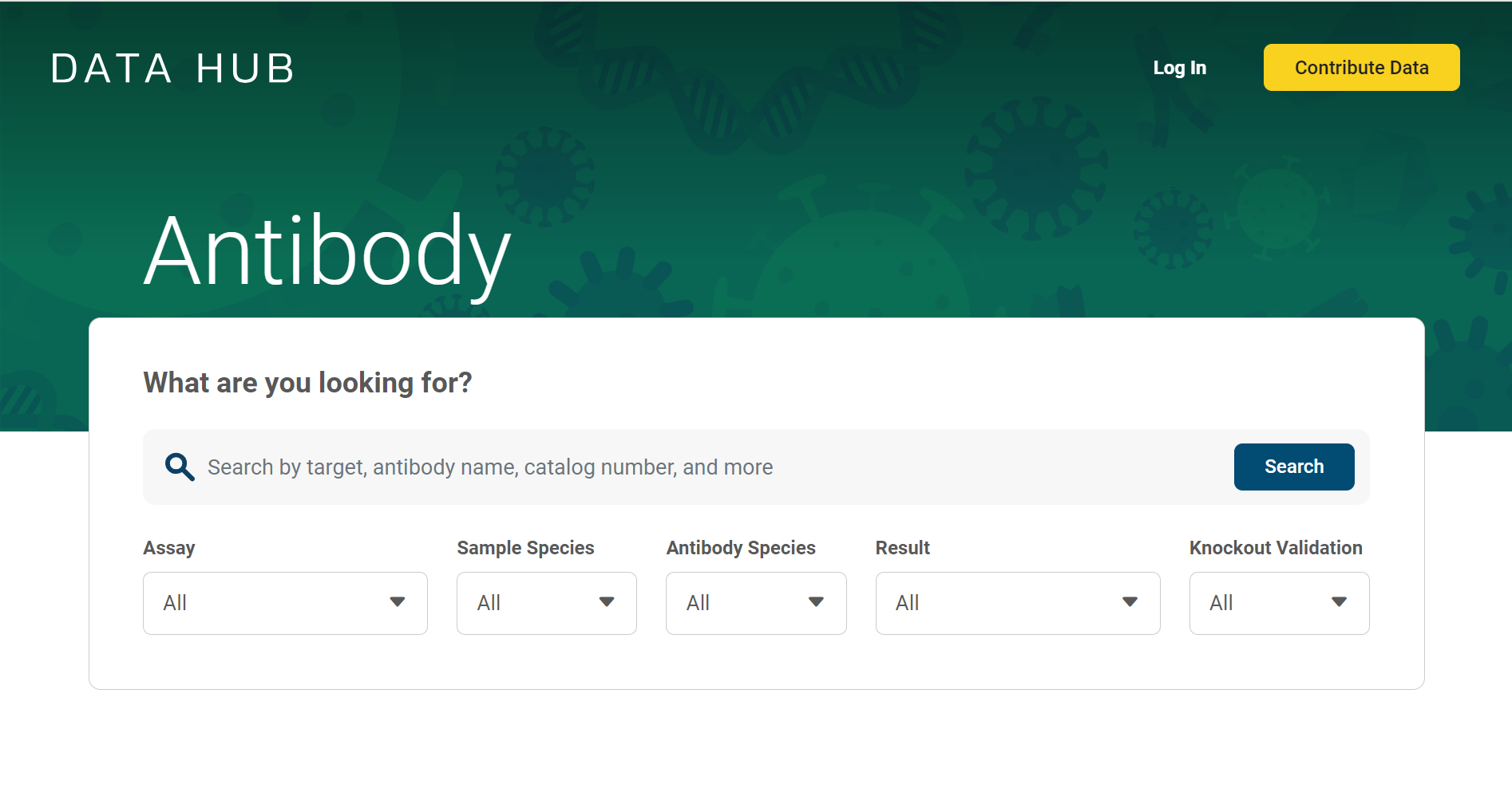 The Addgene Antibody Data Hub